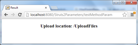 How To Pass Parameters From Strutsxml To Struts Action Class
